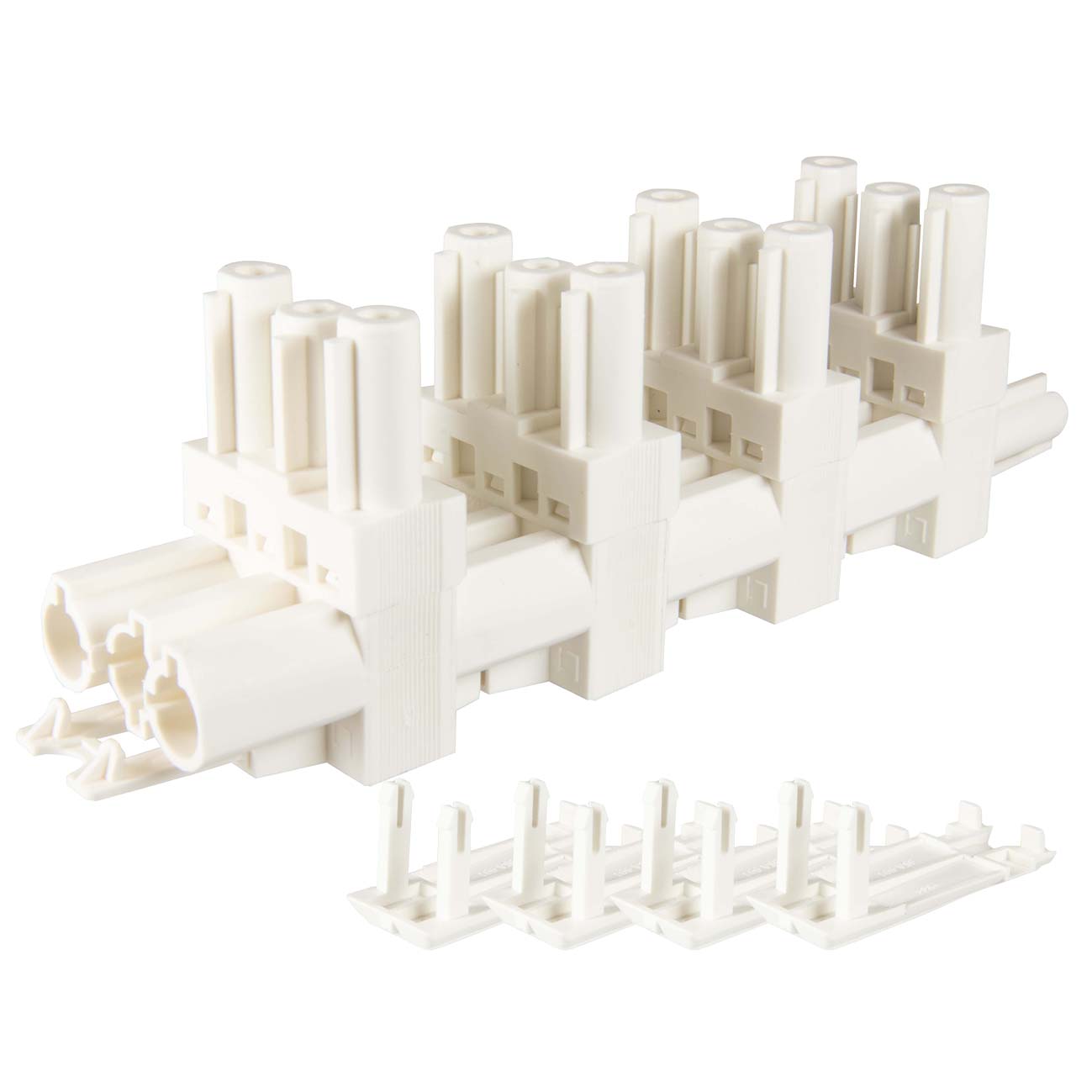 3-pole Distributors white - Rutab - The smarter way through