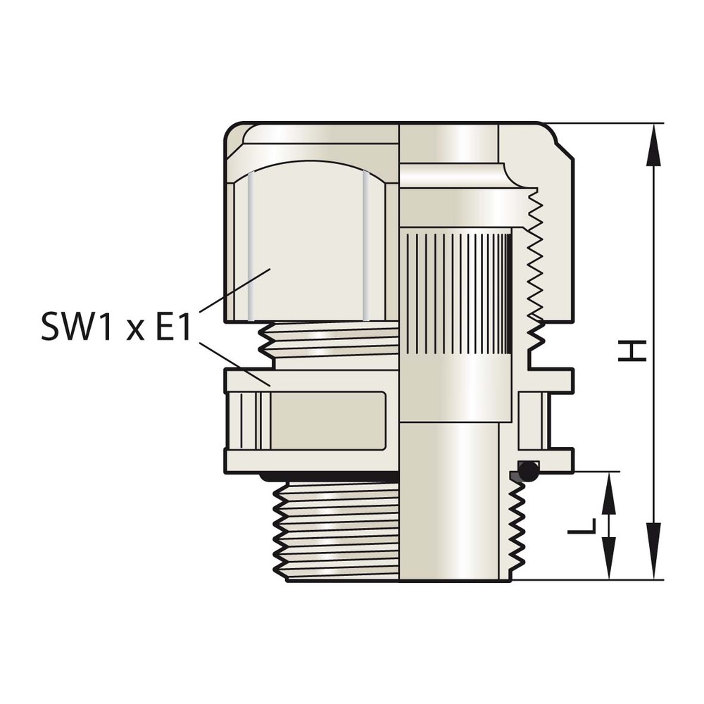 UNI Split Gland - Gland Body - Metal - Rutab - The smarter way through