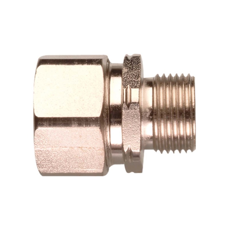 Straight fitting made from metall GQM - Rutab - The smarter way through