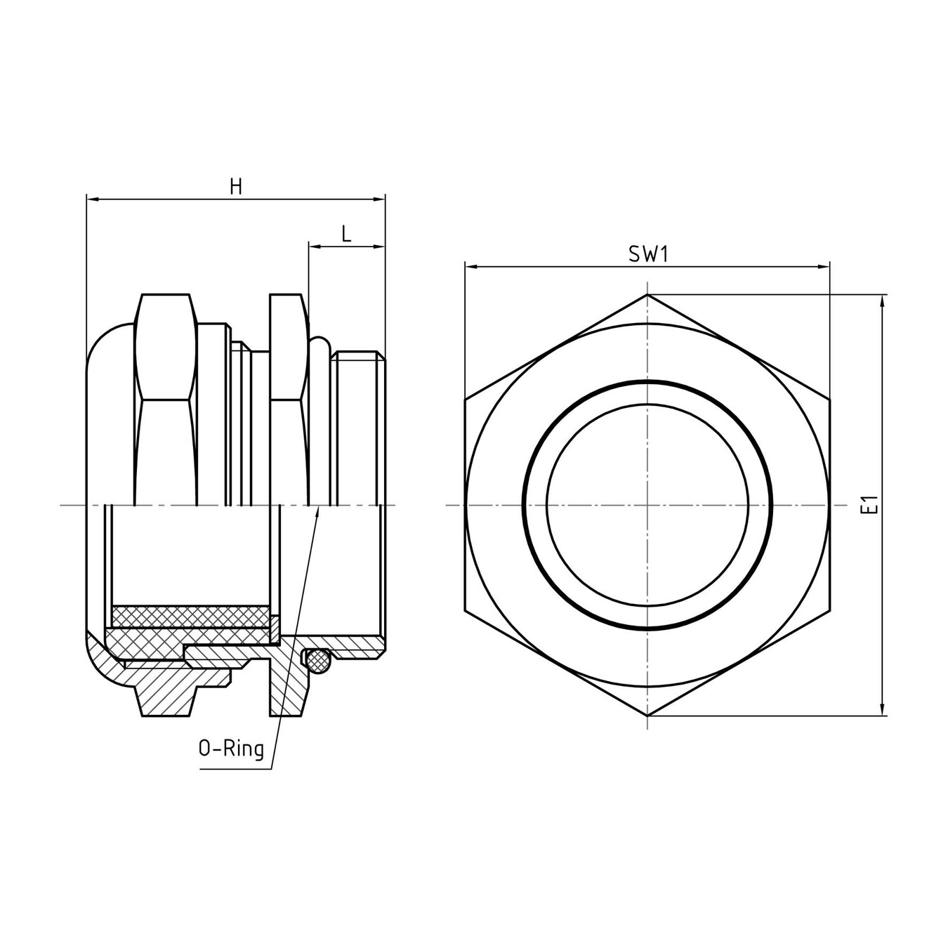 Cable Gland Stainless Steel IP65 WADI Metric - Rutab - The smarter way ...