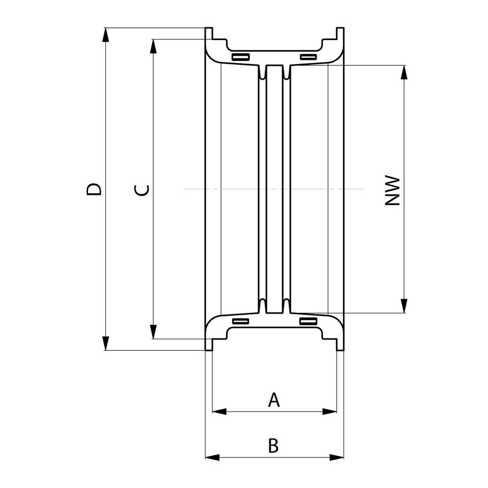 Strain relief insert BGN - Rutab - The smarter way through