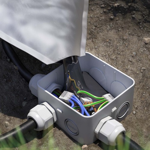 Junction box for waterproof underground connections - Rutab - The ...